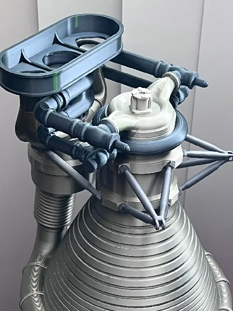 Make of F-1 Engine by Kouki_Monster | Download free STL model ...