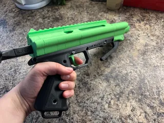 Wildstyle - Shell Fed Shotgun Pistol (Nerf Homemade) by Sillybutts ...