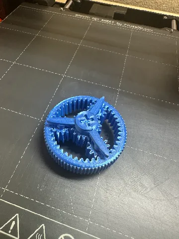 Straight Cut Planetary Gear Fidget Spinner by cwlewis11 | Download free ...