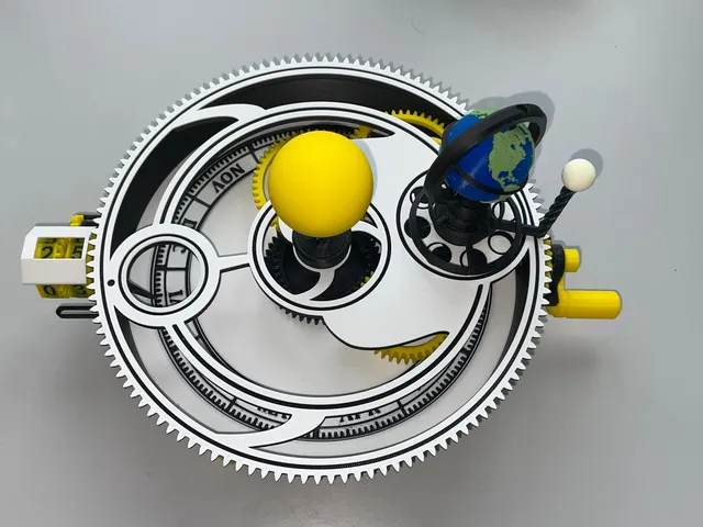 Make of Mechanical Orrery by UB909 | Download free STL model ...