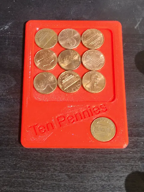 Make of Ten Pennies Puzzle by WhiskeyGorilla | Download free STL model ...