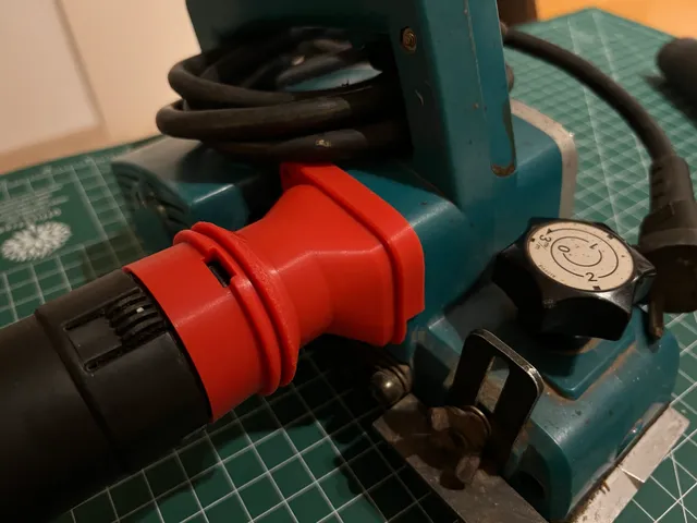 Adapter for Makita vacuum cleaner to Makita planer by JoFlash ...