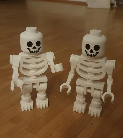Single-Print Mega Lego-like Skeleton by rtm | Download free STL model ...