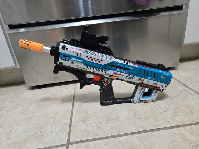 X-Shot Pro Fury X Picatinny Top Rail (Angled & Straight) by N8thin ...