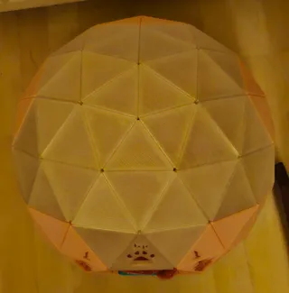 Geodesic Dome Cat House - Pine Tree Cutouts by Dean Rogers | Download ...