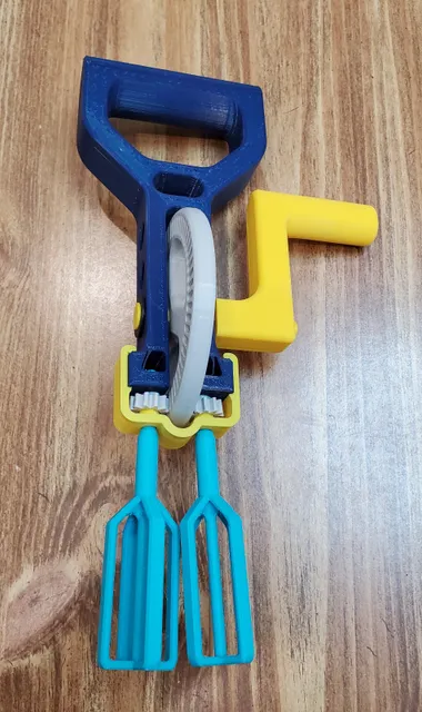 Make of Mechanical Hand Mixer - Fully Printed & Wireless! by ARGreg ...