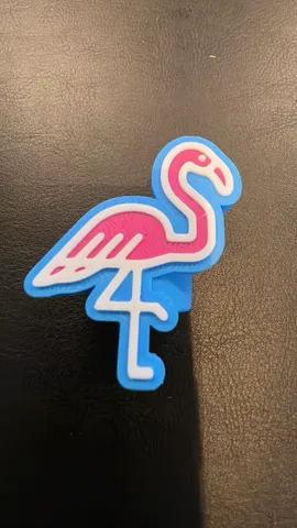 Flamingo Scout Neckerchief Slide: Honoring Marala by Baloo 3D ...