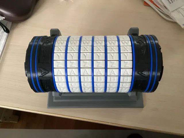 Make of Cryptex (5, 6, 7, 8 or 10 letter wheels) by OMAMichele ...