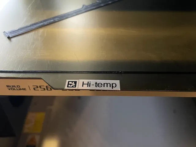 Make of Build Plate ArUco (QR alike) code for Bambu Lab X1C by J. Joy ...