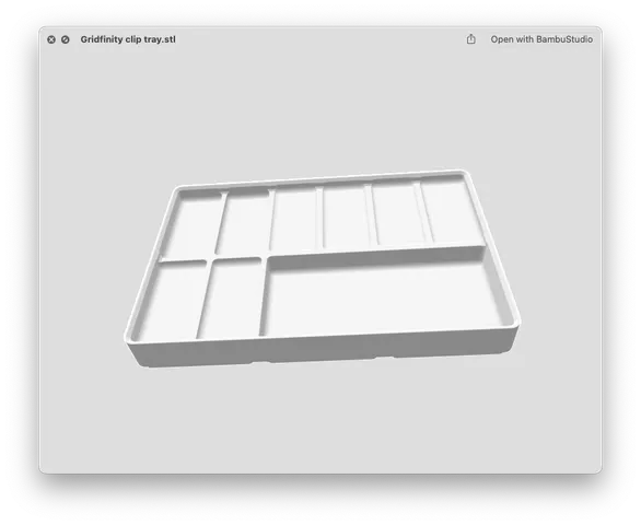 Gridfinity Extended OpenSCAD by Max | Download free STL model ...