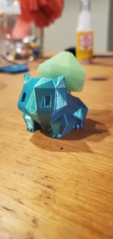 Low-Poly Bulbasaur fidget with Cherry MX keyboard switch by Andrew ...