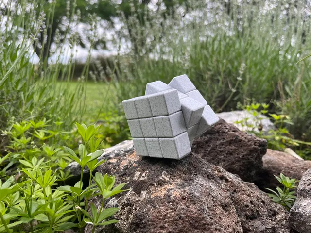 Working Rubik's Cube Container by OGRE_Cubes | Download free STL model ...