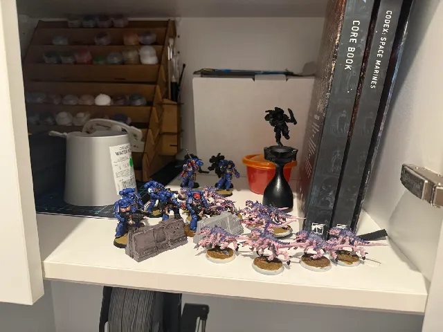 Make of Grimdark scatter terrain concrete barriers for wargaming, Warhammer 40k etc. by ...