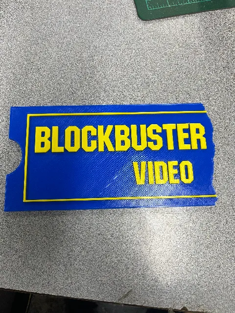 Make of Blockbuster Video Sign, A Classic by Grant Weaver | Download ...