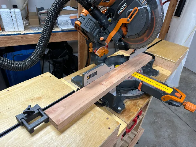 Make of Flip Stop Block (print-in-place) for fenceless miter saw ...