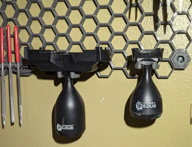 Honeycomb Wall Citadel Painting Handle Holder by dasfrodo | Download ...