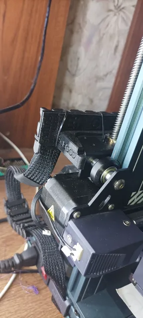 Make of Elegoo Neptune 4 Pro Mount for Cable Chain attachment by ...