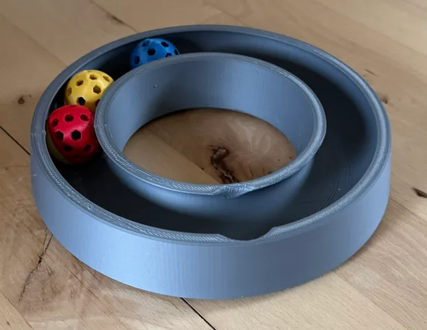 Spin ball cat toy by The_Claw | Download free STL model | Printables.com