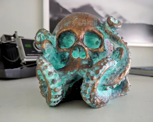 Make of Octo Skull by matthew.c.woodworth | Download free STL model ...