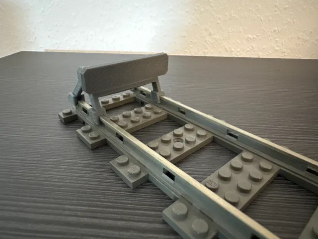 Lego Train Buffer by Otto | Download free STL model | Printables.com