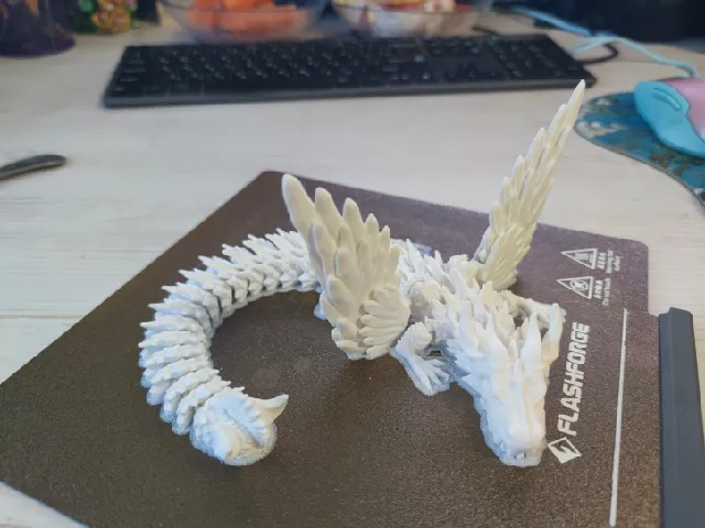 Make of Draconic - Winged Articulated Dragon by Tatiana vivere ...