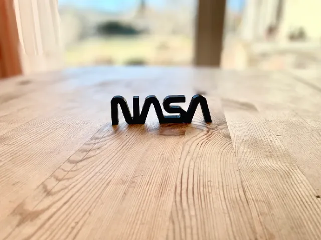 NASA lettering by Msmn | Download free STL model | Printables.com