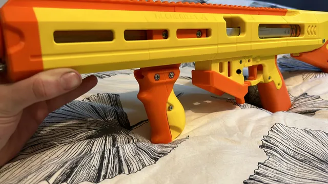 Make of Alchemist - Pump Action Blaster (Nerf Homemade) by CMXVII | Download free STL model ...