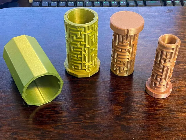 Make of Russian Doll Maze Puzzle Box - GeoCaching lid by Reinis ...