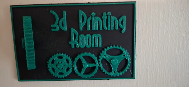 3D Print Room Sign by MikeL | Download free STL model | Printables.com