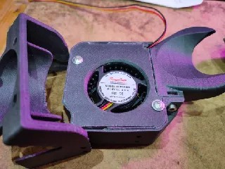 MK4S - Hotend-Fan shroud and Print-Fan holder by Stefan | Download free ...