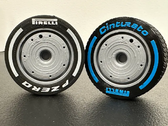 Make of Formula 1 Pirelli tyre 18-inch aero wheels by Johnny Rocket ...
