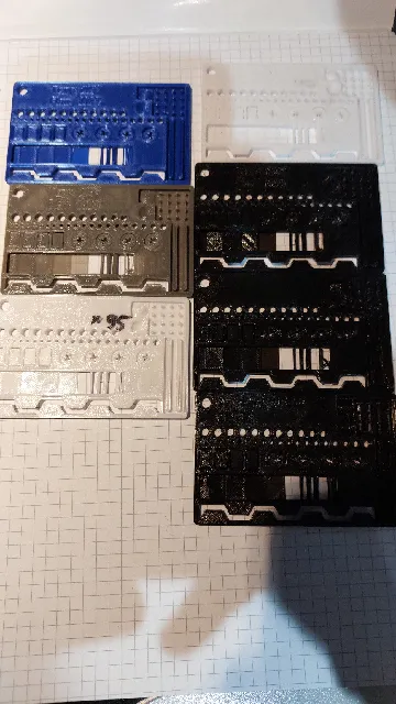 Make of Filament and Printer Test Card by BlueTiger12 | Download free ...