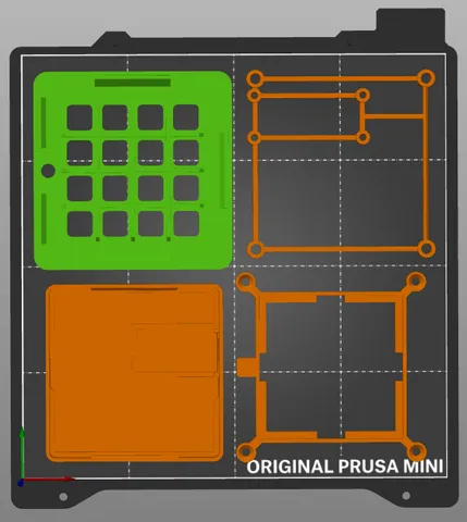 NeoTrellis KB2040 Short Case by DeastinY | Download free STL model ...