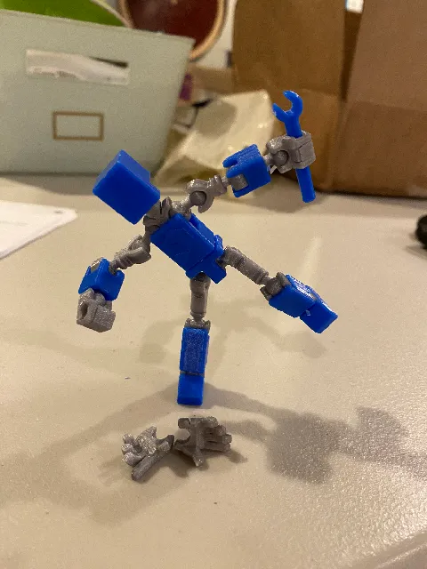 Make of MINI 13 Printable Jointed Figure by tjdesign | Download free ...