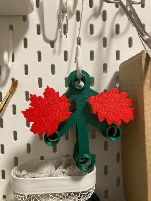 Make of Giant Lego Wreath Autumn Leaf by B3ty_ z | Download free STL ...