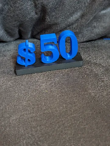 Interchangeable Price Blocks by Josh Ballenger | Download free STL ...