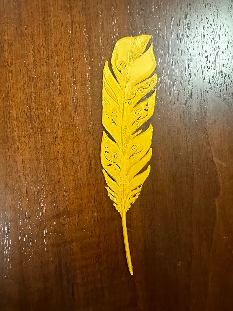Make of Bookmark Quill by FergyMcFerguson | Download free STL model ...