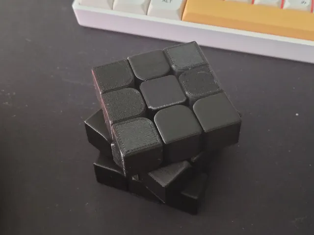 Make of 100% 3D Printed Rubik's Cube by Vojta | Download free STL model ...