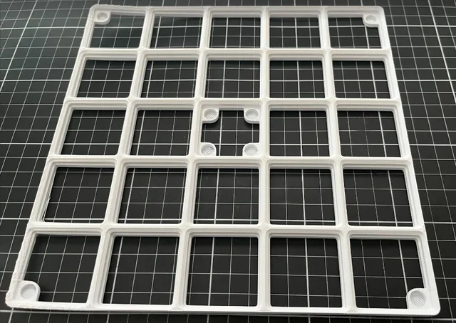 Gridfinity Base Plate 5x5 by 395 Makes | Download free STL model | Printables.com