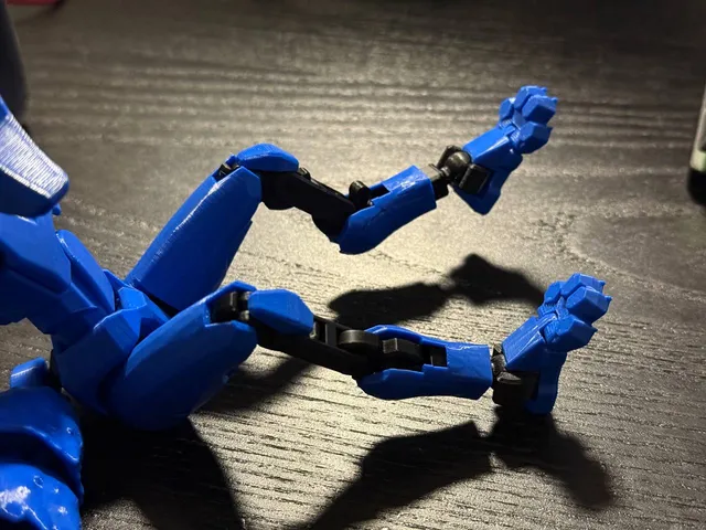Make of Dummy 13 Digitigrade Leg Kitbash by Soovka | Download free STL ...