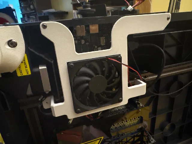 Sovol SV08 Elecronics 8010 fan mount by abody | Download free STL model ...