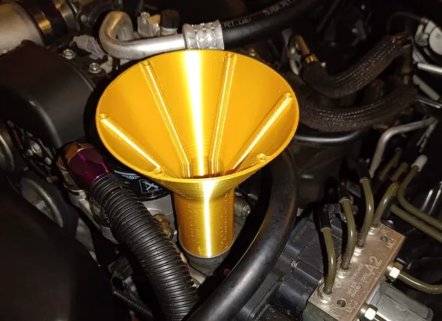Subaru FA20 & EJ Oil Funnel by NotForEveryone | Download free STL model | Printables.com
