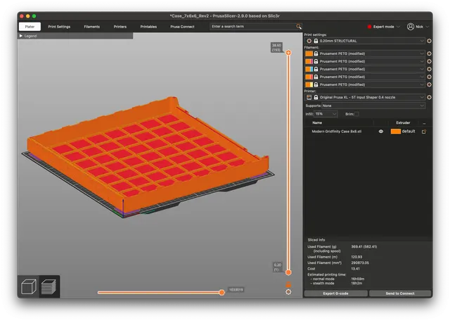 Modern Gridfinity Case by Matthew | Download free STL model ...