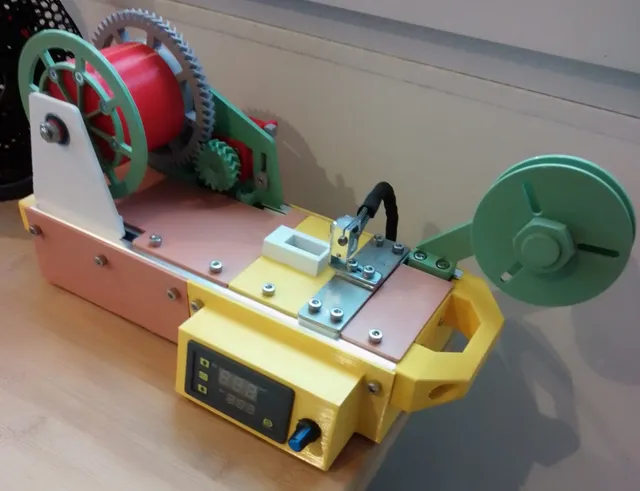 Make of Compact PET Filament Machine by NikoFly | Download free STL ...