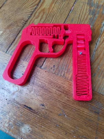 Spring Gun V2 - Shoots fake bullets with magazine by LucaDilo ...