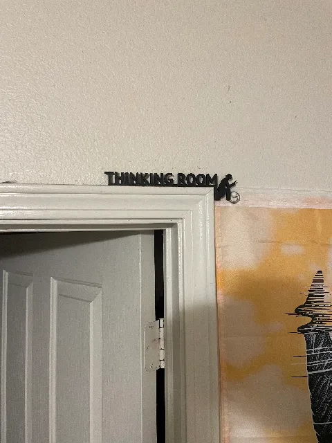 Make of Toilet - Thinking room - sign by Technology Overhaul | Download ...