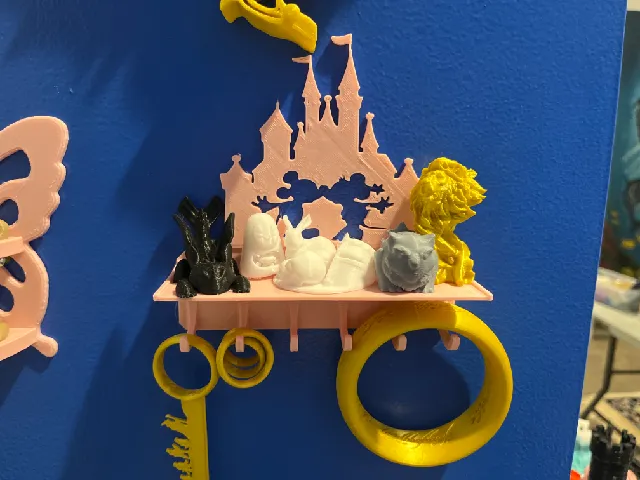 Make of Disney Key Racks with Shelf by alyssabear2366 | Download free ...