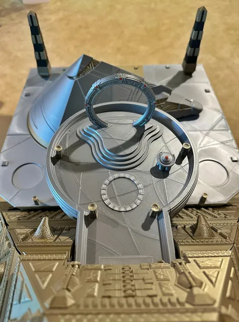 Make of Stargate Diorama by OhwayZ | Download free STL model ...
