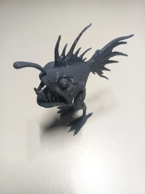 Make of Deep Sea Chicken Fish by mosselini1 | Download free STL model ...