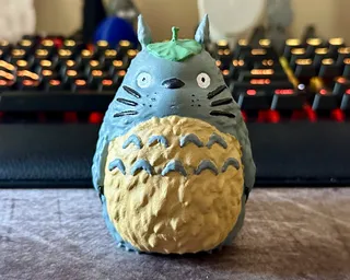 Totoro(My Neighbor Totoro) by Patrickart.hk | Download free STL model ...
